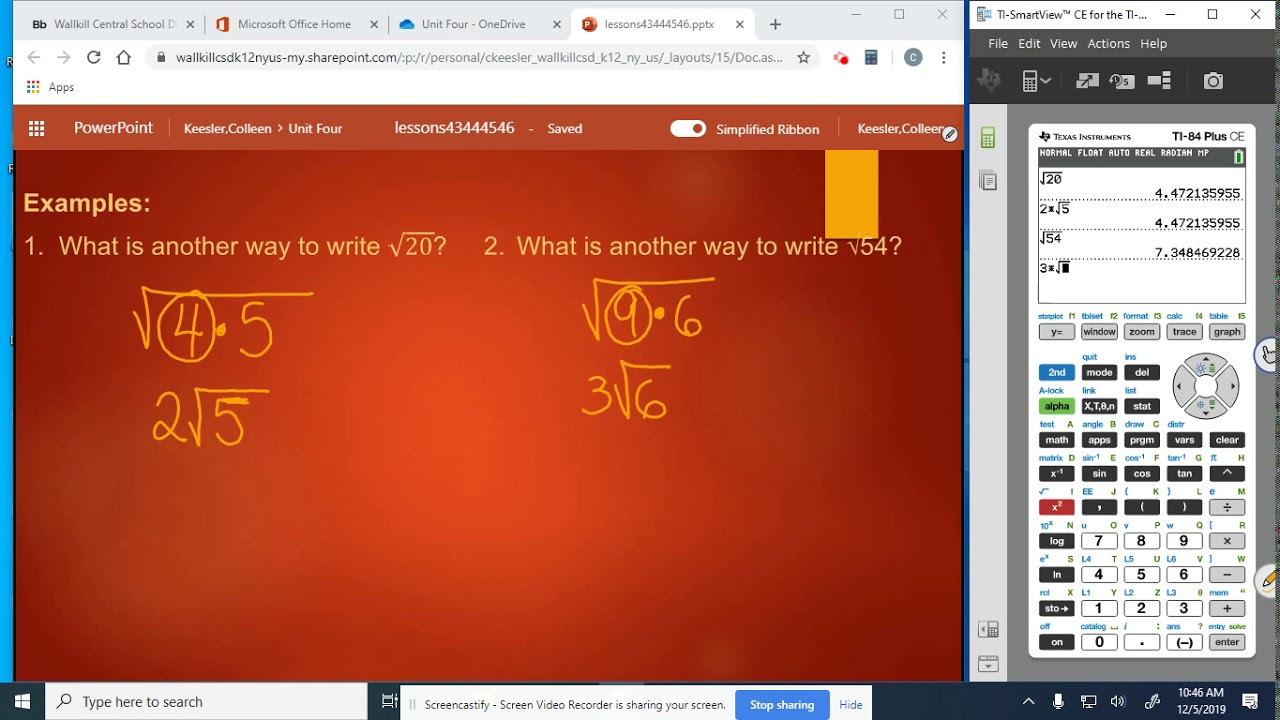 Simplifying Non Perfect Square Roots YouTube simplifying-non-perfect-square-roots-youtube