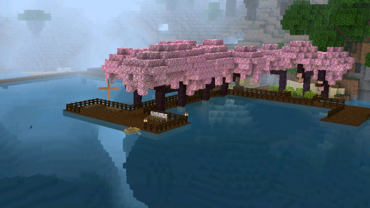 LANJUT BIKIN PELABUHAN DAN MERCUSUAR PART 2 ... Minecraft - YouTube