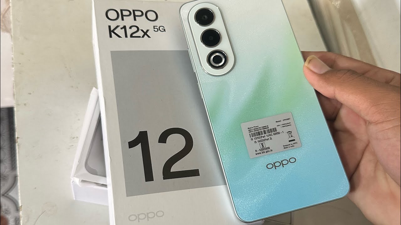 Oppo k12 5g unboxing video shooting ke liye new phone - YouTube
