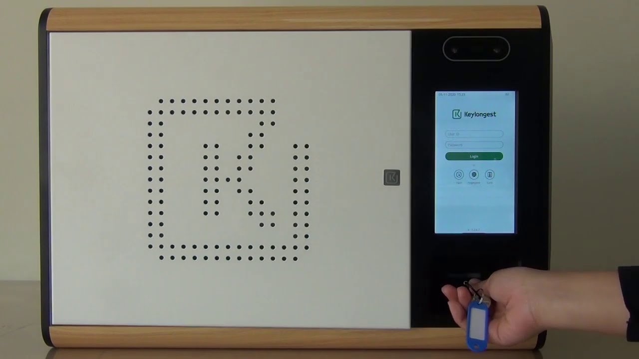 Landwell K26 Smart Key Management System-Return Keys - YouTube