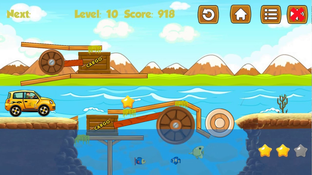 Wooden Bridge Build IT Level 10 - YouTube