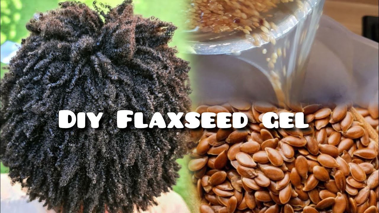 How To| Flaxseed gel for detangling 4c Natural Hair #goviral #foryou # ...