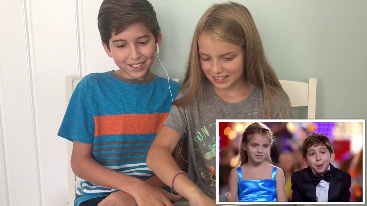 AGT Kid Magicians REACT to watching their magic on TV! - YouTube
