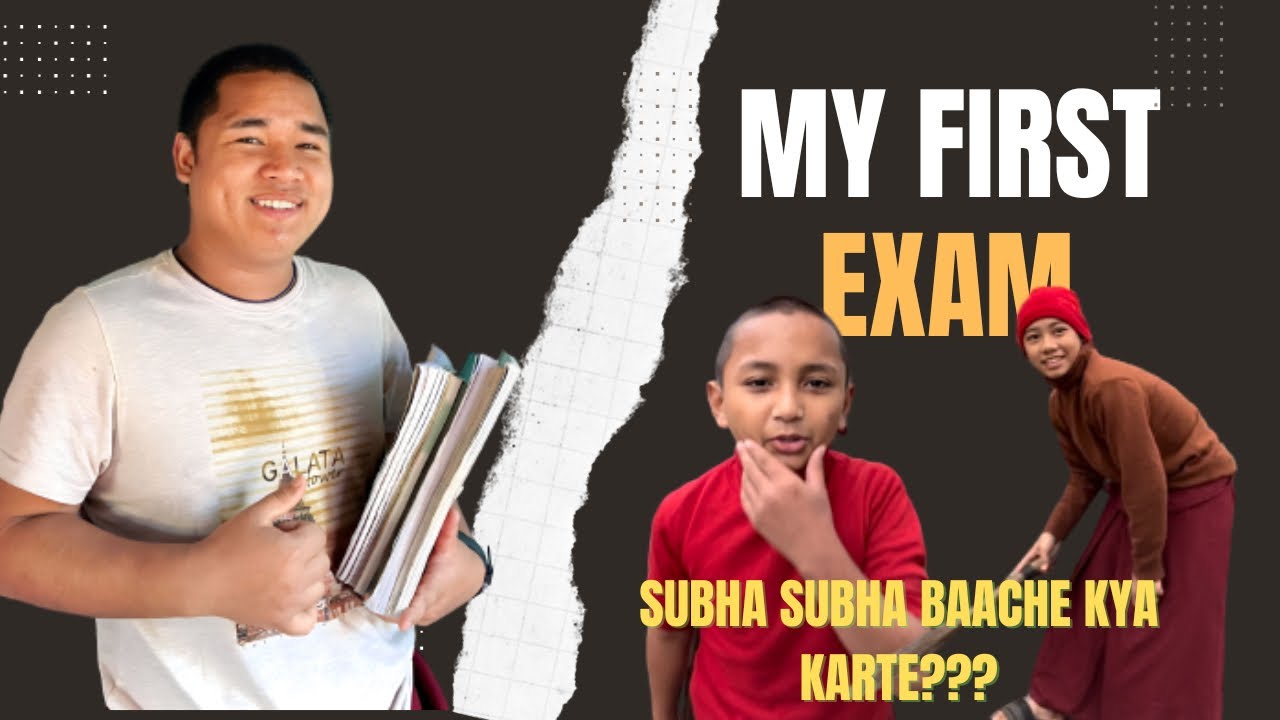 MY FIRST EXAM VLOG || SUBHA SUBHA BAACHE KYA KARTE || @monkvlogs3115 - YouTube
