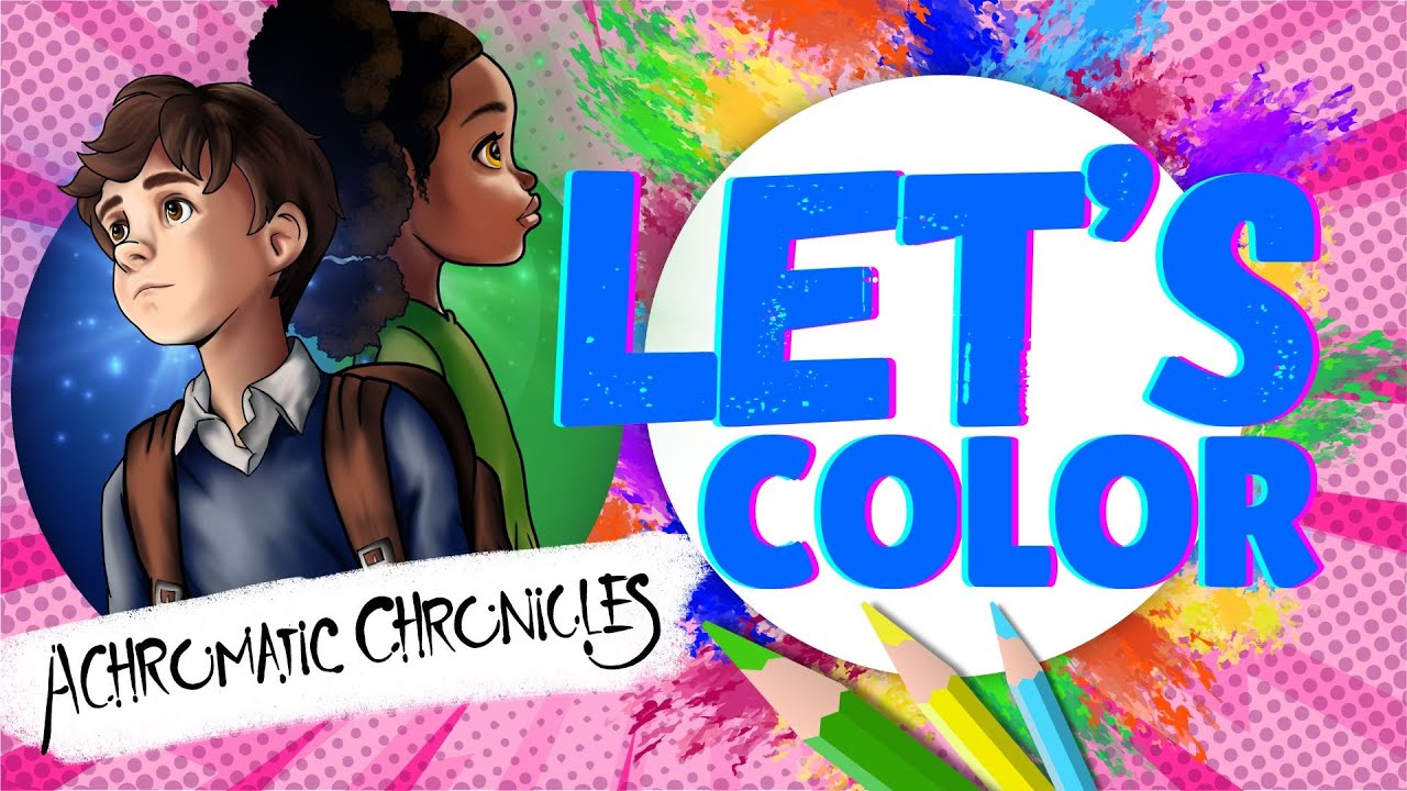 Sip 'N Art - Achromatic Chronicles Blue Fan Art - YouTube