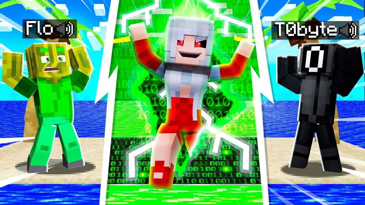 DAS ADMIN MÄDCHEN... IST STÄRKER als T0BYTE?! (Minecraft YouTuber Insel) - YouTube