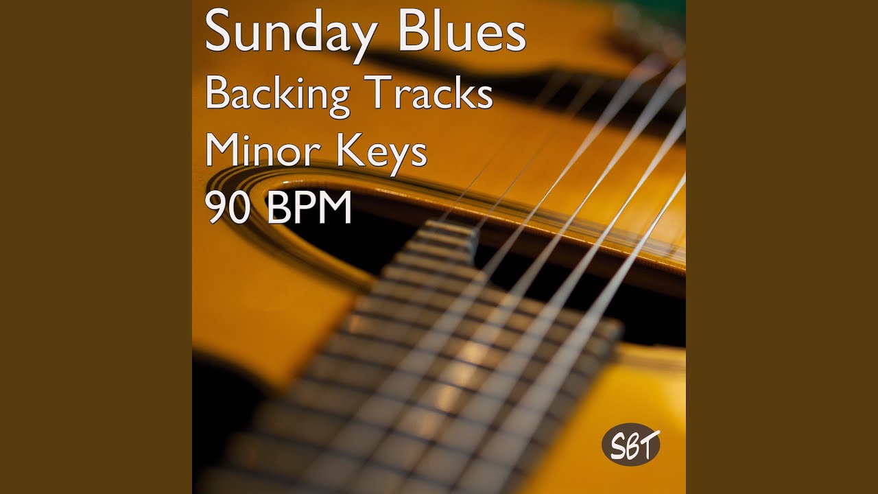 Sunday Blues Backing Track in D Minor 90 BPM - YouTube