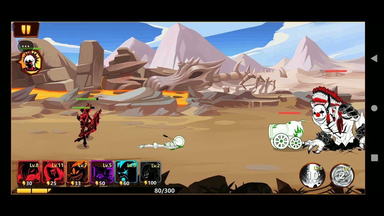 #video Stickman fighting chapter 1 level 7 gameplay fighting with ...