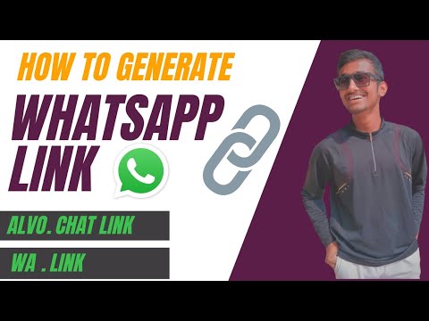 WhatsApp Link kaise Generate kare 🔗 | Alvo.chat Link | Wa.link | New ...