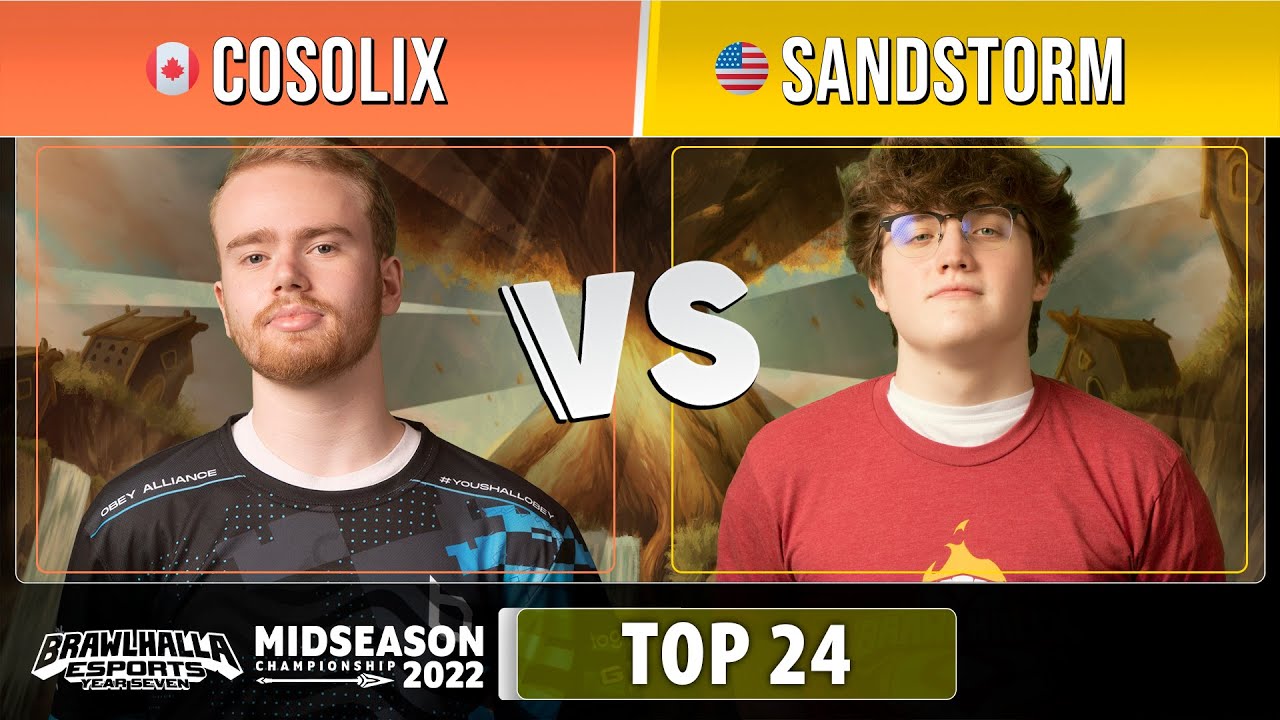 Cosolix VS Sandstorm - Top 24 - Midseason Championship 2022 - Singles ...