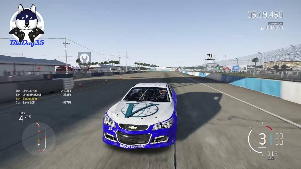 Forza 6 NASCAR Expansion: My First Online Race - YouTube