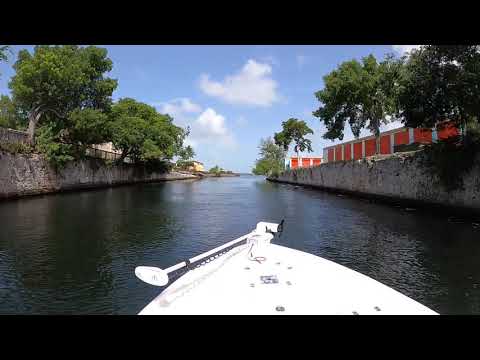 2020-07-29 timewarp: boating through the Marvin D Adams waterway in Key ...