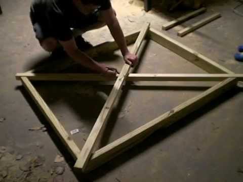 How I made a simple garden gate - YouTube