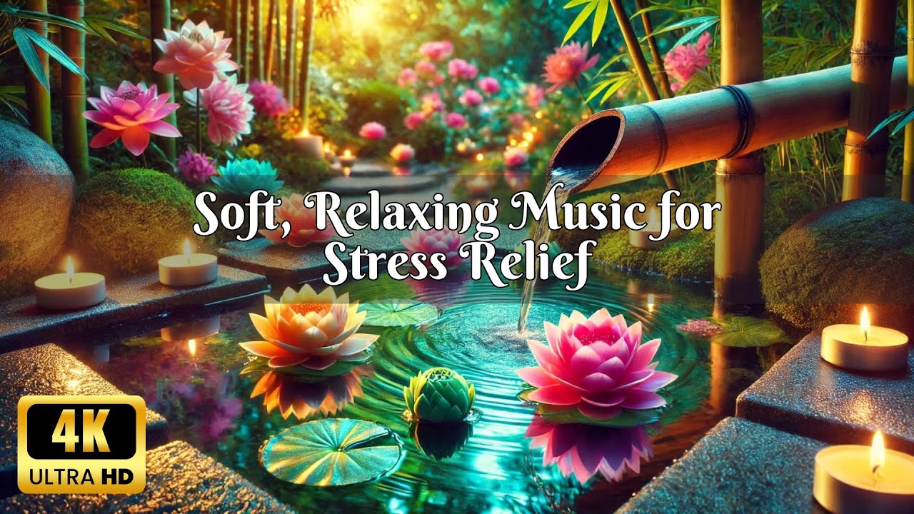 Soft, Relaxing Music for Stress Relief & Relaxation | Calm Meditation ...