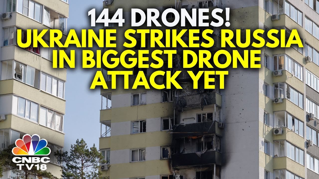 Russia-Ukraine War | Ukraine Launches Largest Drone Barrage At Moscow ...