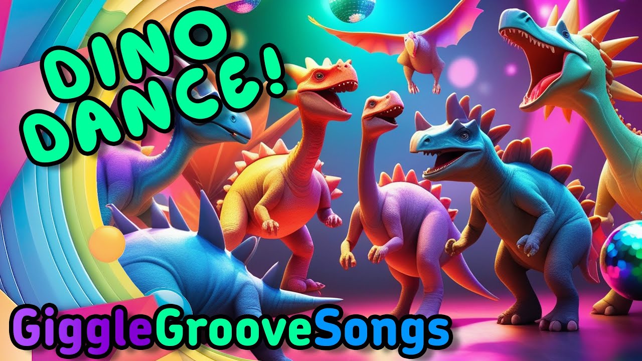 Dino Dance | Kids Songs for All Ages! | GiggleGrooveSongs - YouTube