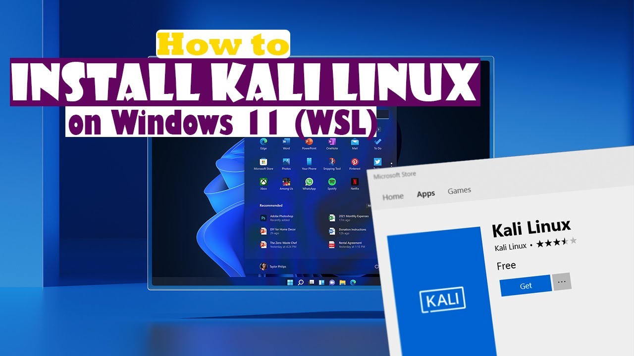 Cài đặt KALI Linux trên Windows 11 | WSL2 - YouTube