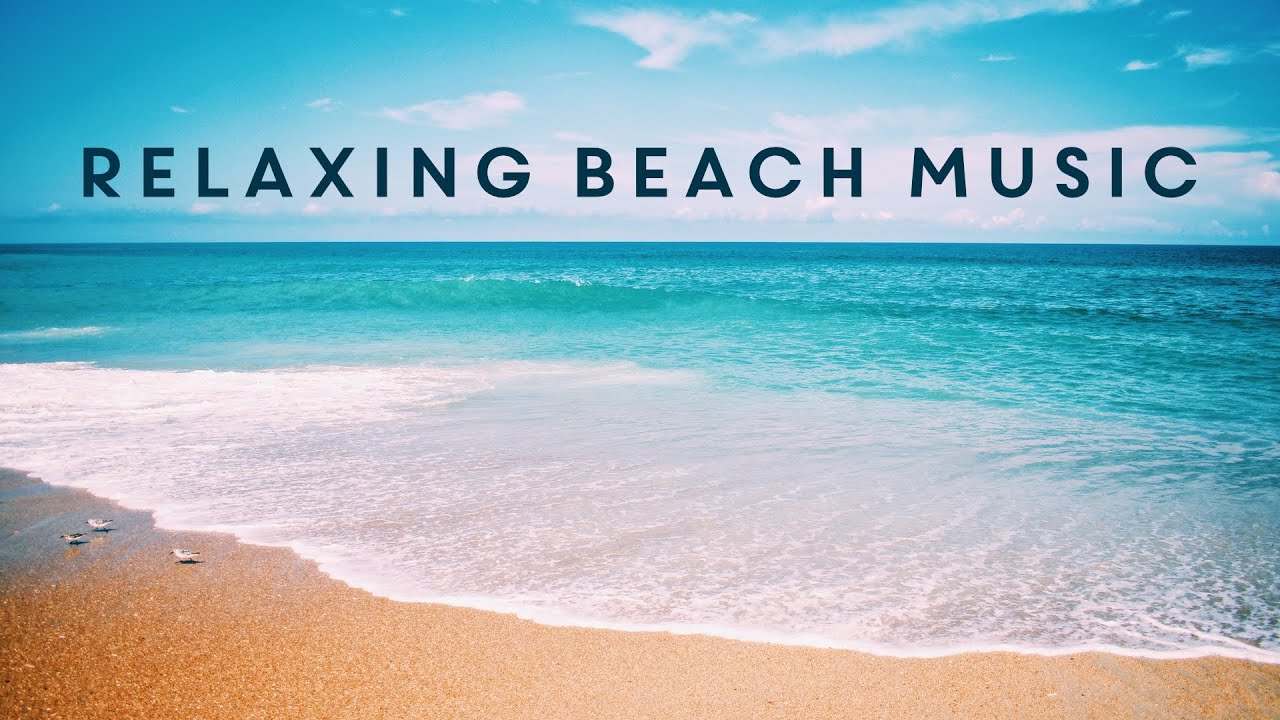 Peaceful Beach Nature Sounds and Relaxing Music for Sleep and Stress ...