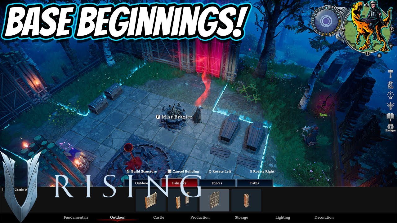 GETTING STARTED ON THE FIRST PROPER BASE AND SETTING UP MY STATIONS ...