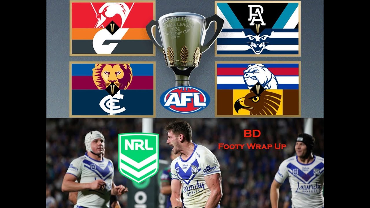 THE ROAD TO GLORY STARTS NOW!!! BD Footy Wrap Up: AFL Round 24 & NRL ...