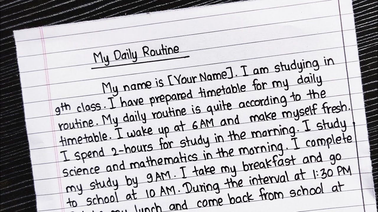 Essay On My Daily Routine My Daily Routine Essay In English YouTube essay-on-my-daily-routine-my-daily-routine-essay-in-english-youtube