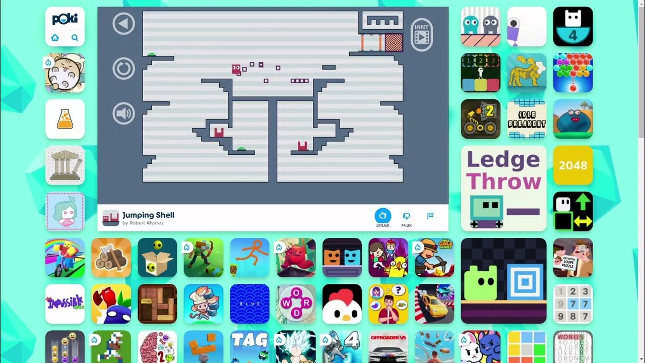 Jumping Shell Level 15 in 17.667 [WR] - YouTube