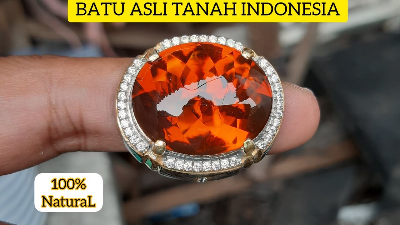 NATURAL BATU ASLI DARI TANAH INDONESIA - YouTube