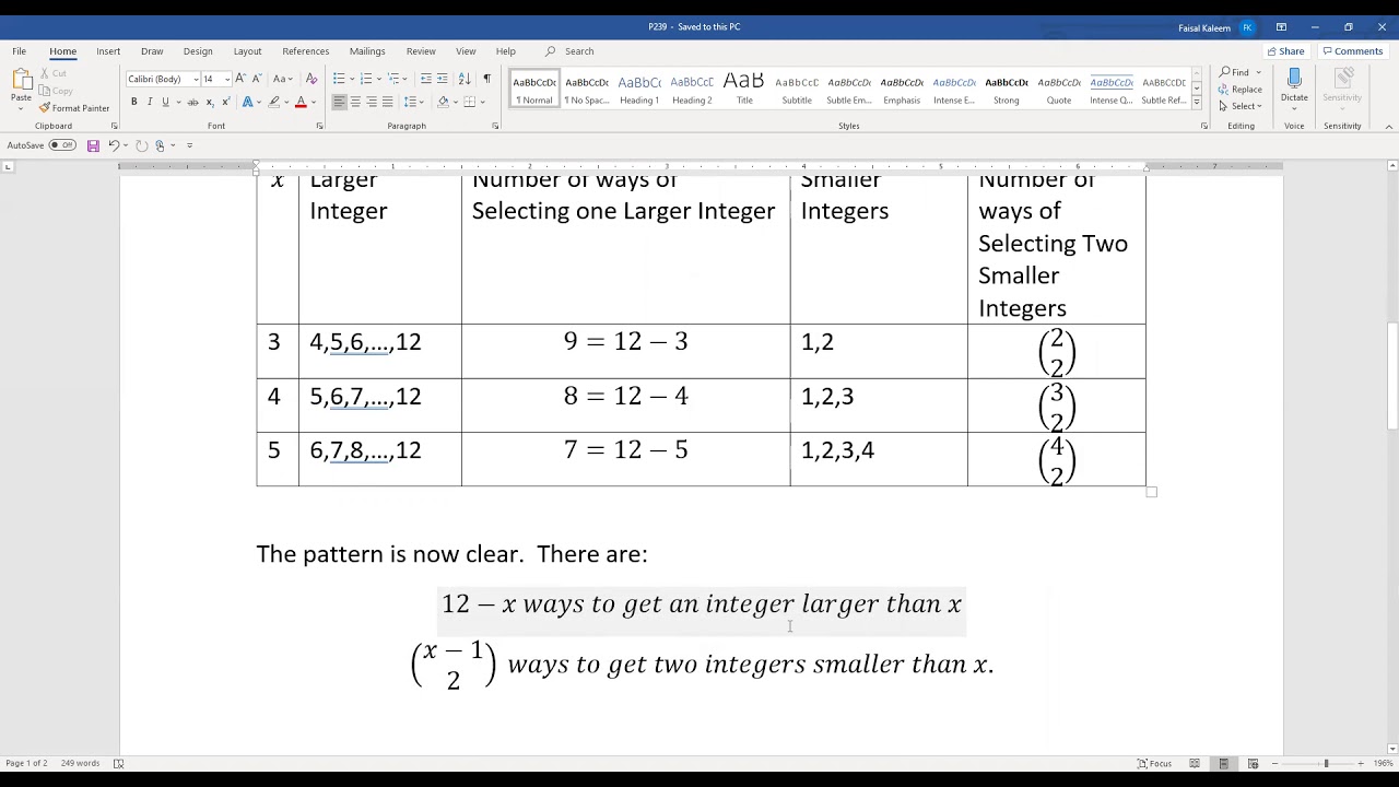 Actuarial SOA Exam P Sample Question 179 (once 239) Solution - YouTube