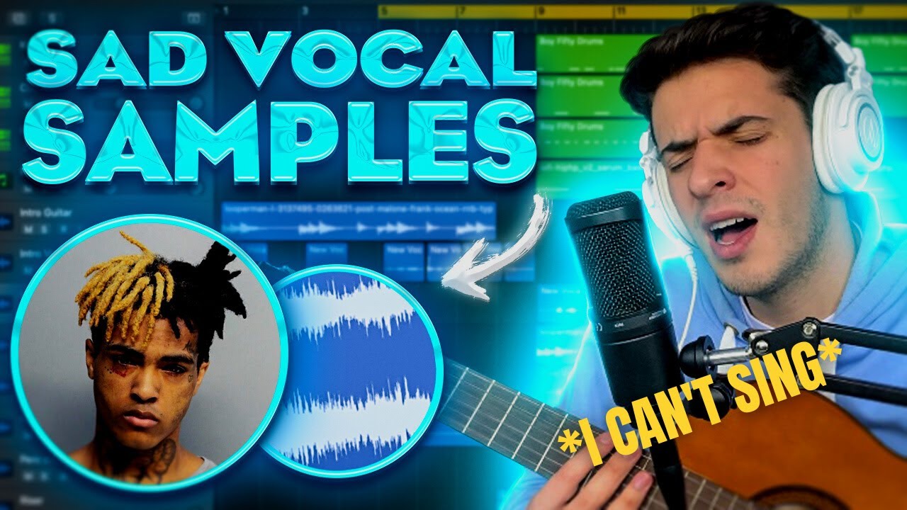 I MADE A CRAZY VOCAL SAMPLE FOR THIS SAD BEAT! MAKING SAD BEATS WITH ...