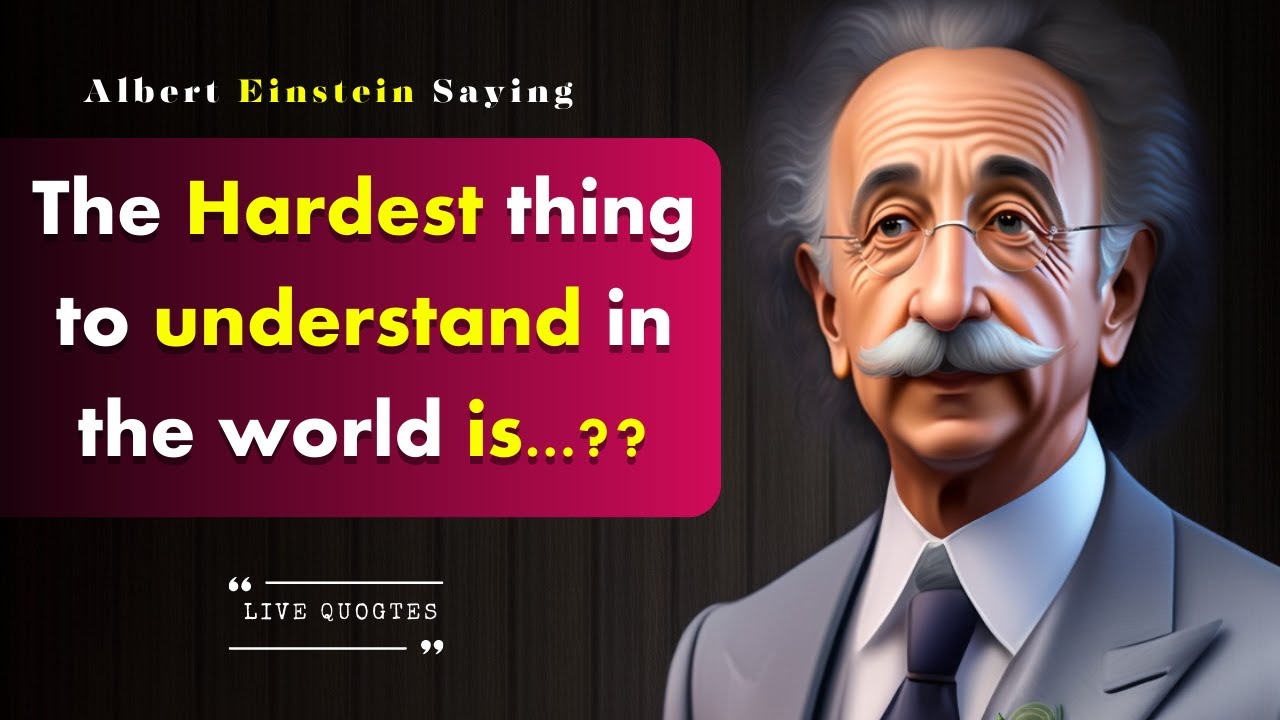 The Hardest Thing to Understand in the world is? | The Untold Secrets ...