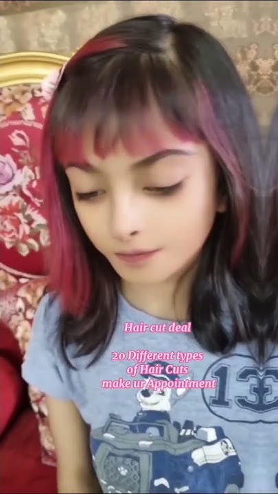 hair air cut Layers & face framing - YouTube