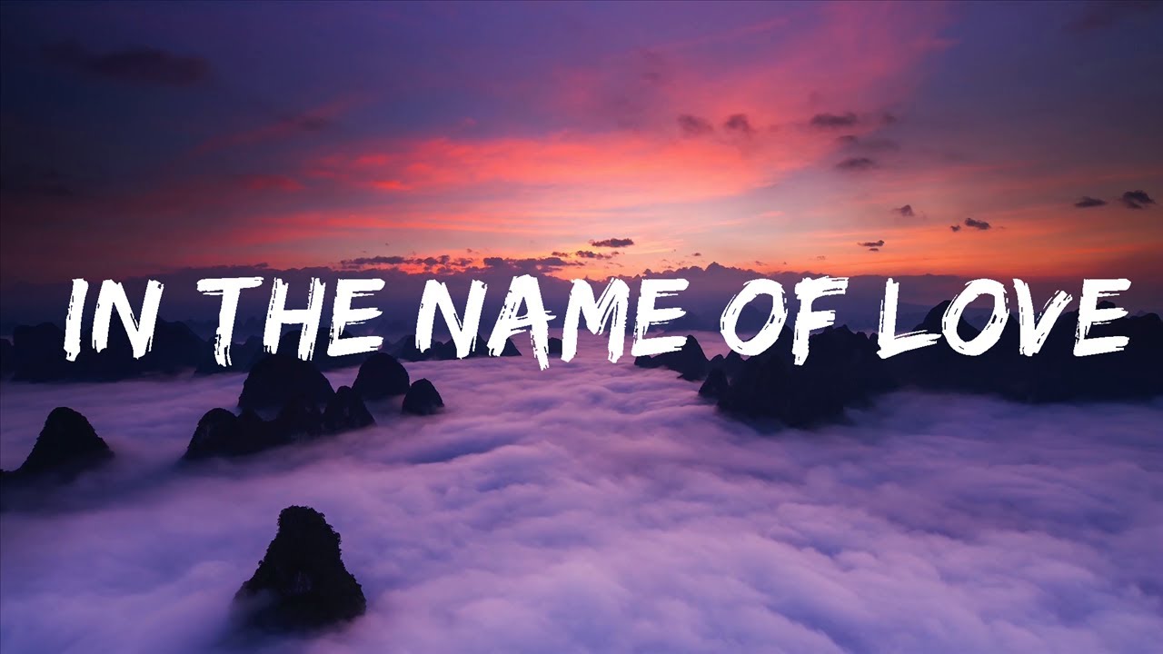 Martin Garrix & Bebe Rexha - In The Name Of Love (Lyrics) Lyrics Video ...
