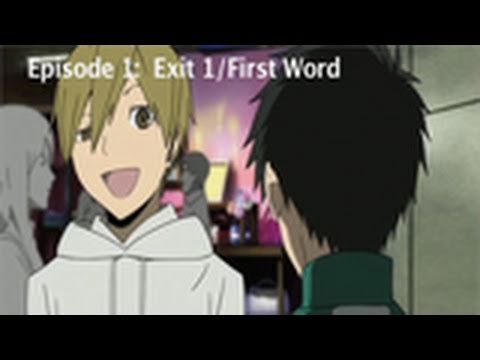 Durarara!! English Dub Highlights Part 1