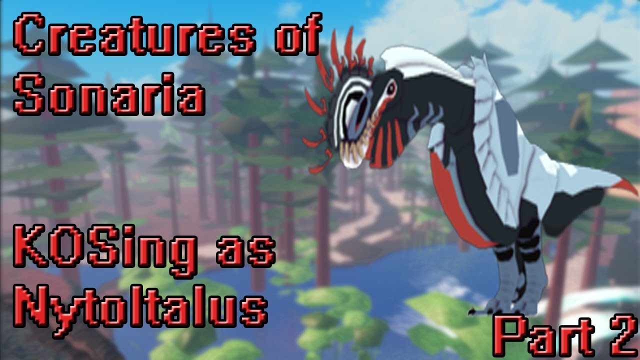 KOSing as Nytoltalus in Creatures of Sonaria Part 2! (Nyto Remodel ...