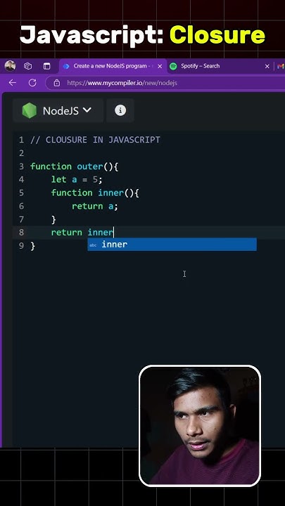 9/10 Interviewers will Ask you this Question - Closure #Javascript - YouTube