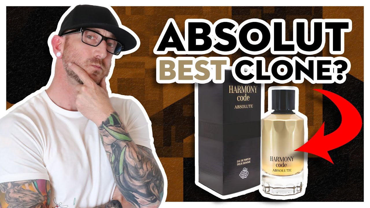 ABSOLUT BEST CLONE? Fragrance World Harmony Code Absolute | Men's Clone Fragrance Review - YouTube