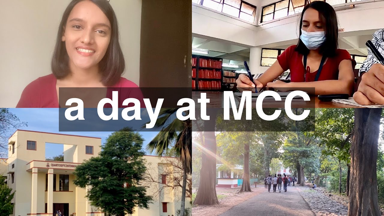 A DAY IN LIFE OF MCC STUDENT // madras christian college // college ...