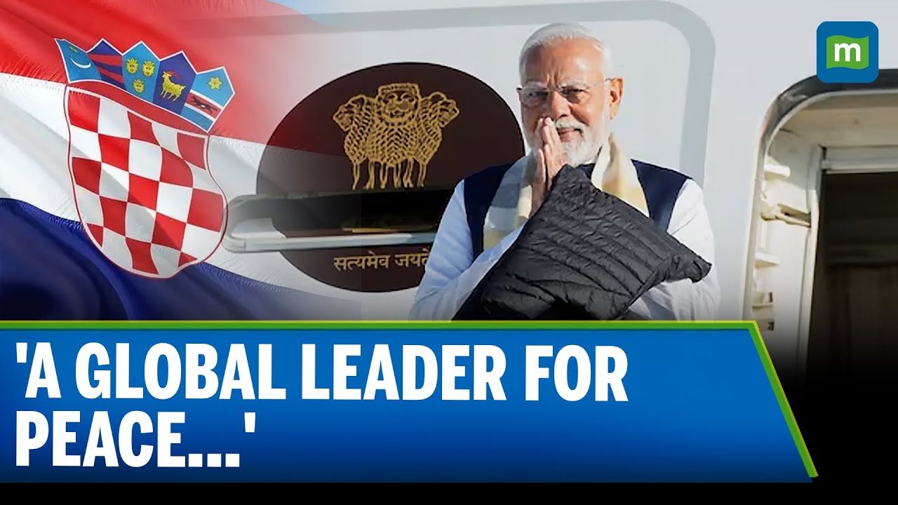 PM Modi In Croatia: Strengthening Global Ties And Counterterrorism ...
