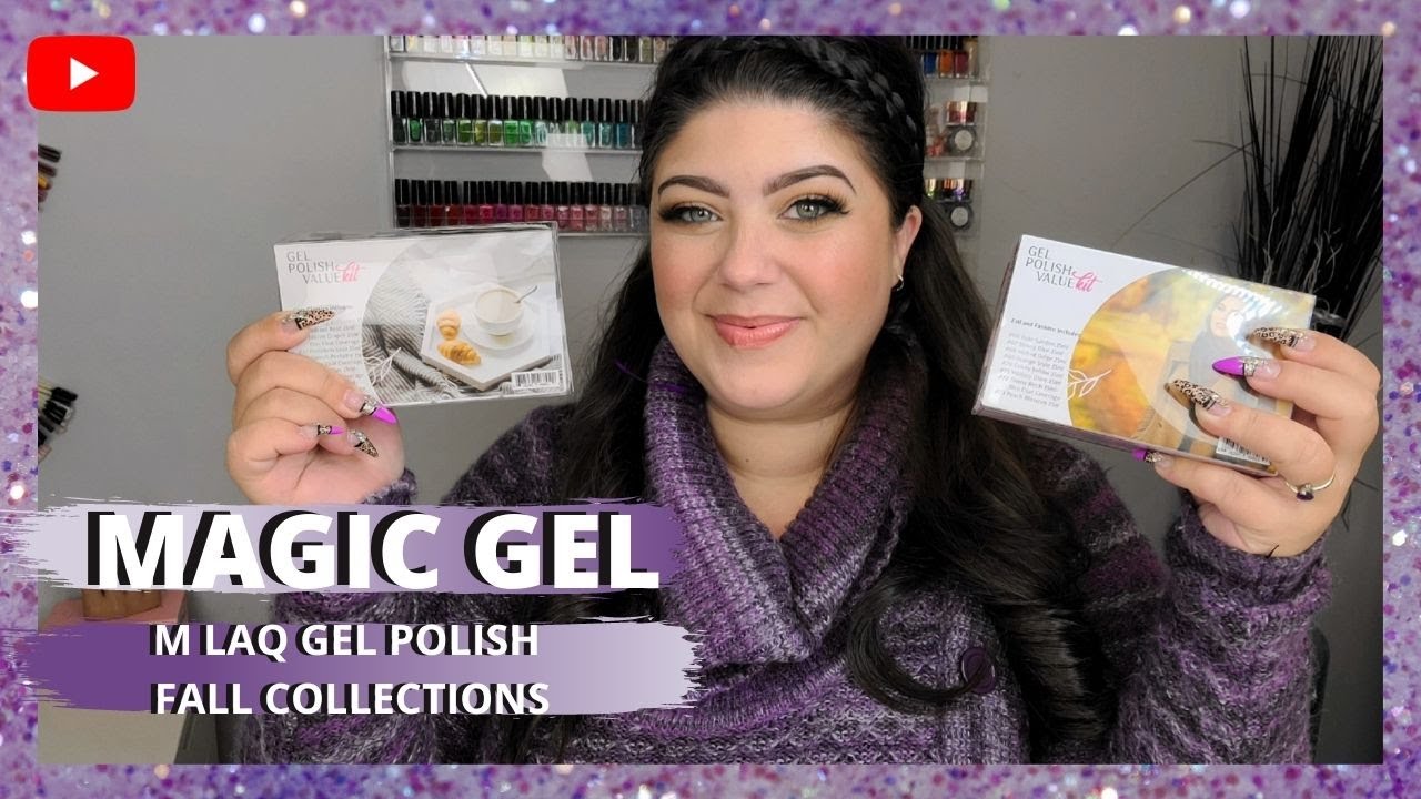 MAGIC GEL M LAQ GEL POLISH FALL COLLECTIONS/SWATCHES AND REVIEW - YouTube