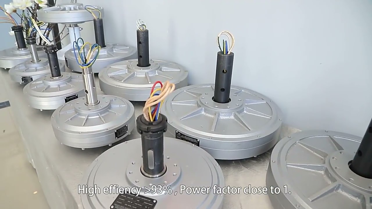 Low rpm vertical generator 500Watt 1kw 5kw 10kw ,vertical wind turbine ...