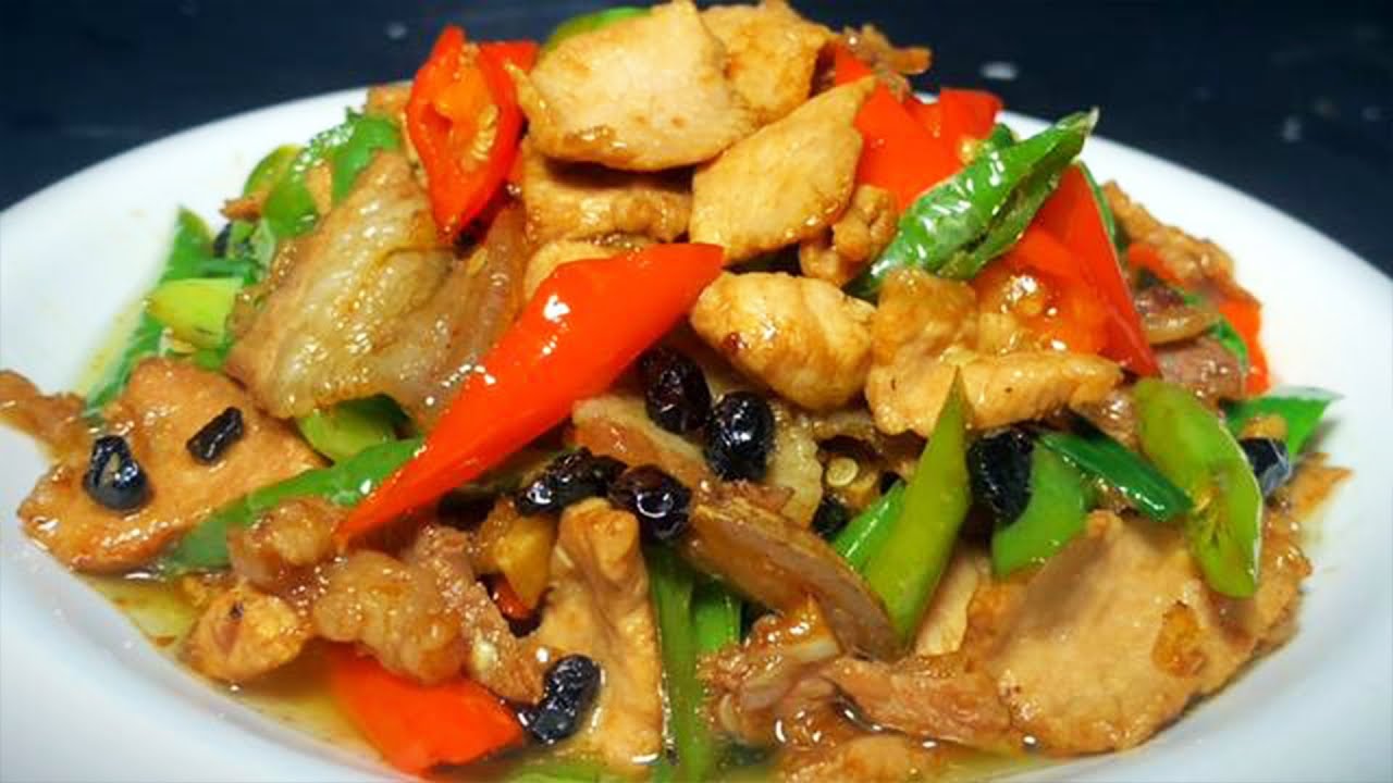 Green Pepper Stir-Fried Pork Recipe, Delicious Secret - YouTube