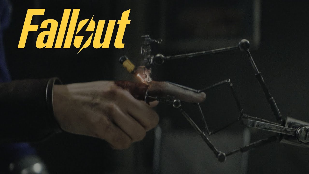 Lucy's new FINGER | Ella Purnell Fallout - YouTube