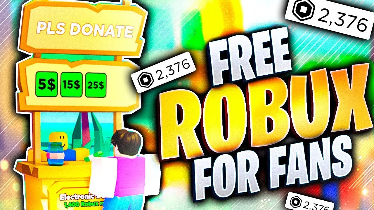 donating robux to fans!!!!! - YouTube