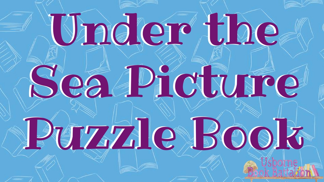 Usborne Under the Sea Picture Puzzle Book - YouTube