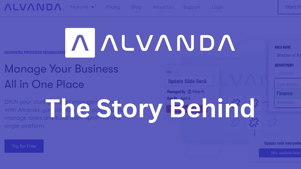 The Story Behind | Alvanda - YouTube