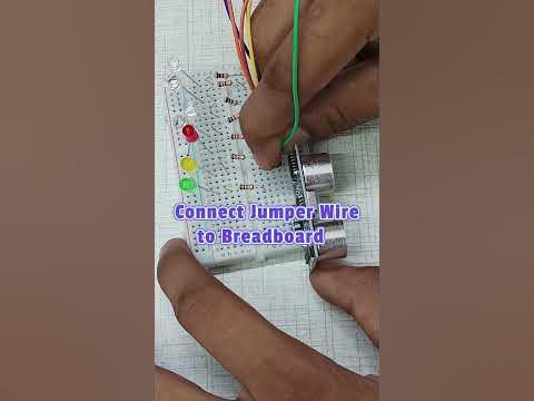 How To Make LED Distance Indicator Project | Using Ultrasonic Sensor And Arduino Uno | For ...