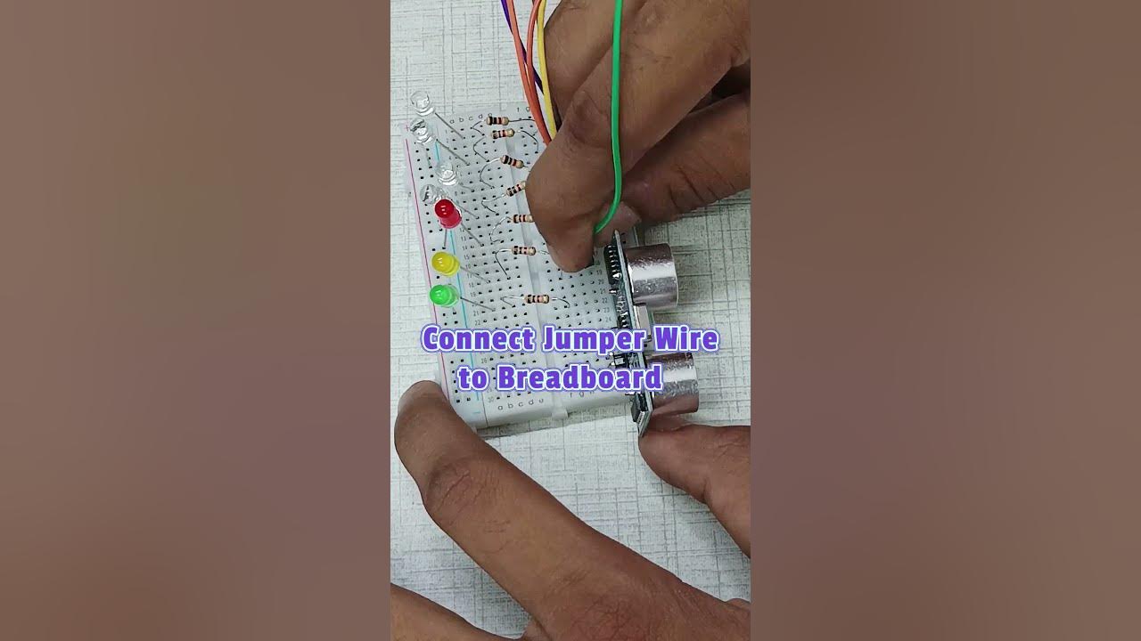 How To Make Led Distance Indicator Project Using Ultrasonic Sensor And Arduino Uno For 