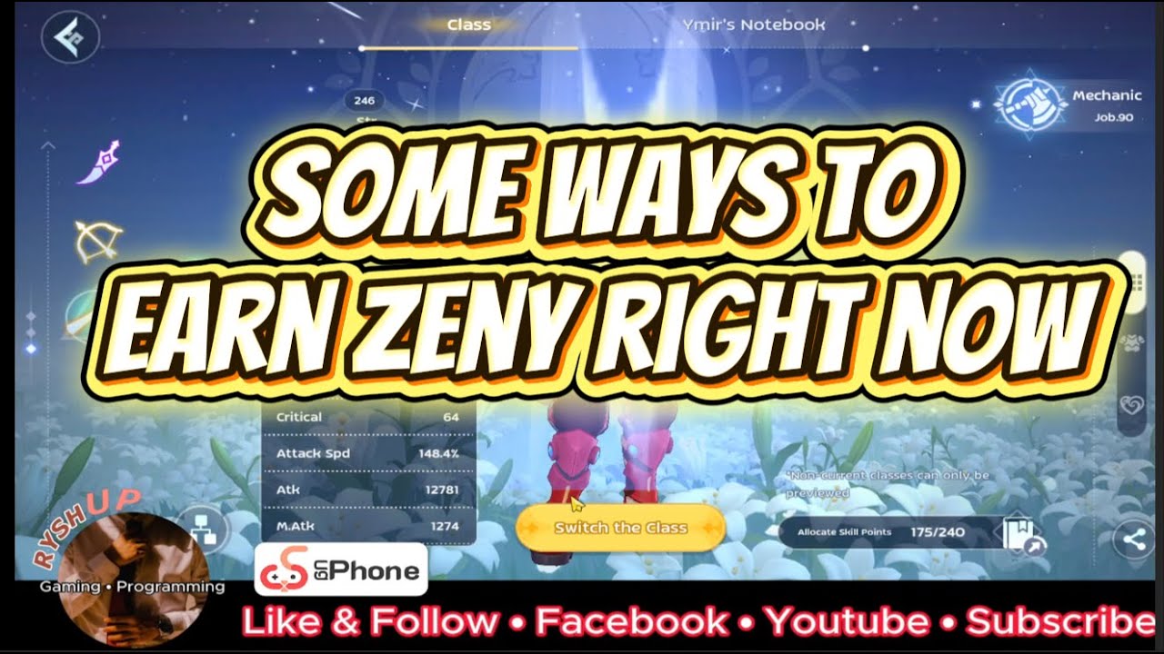Ragnarok M Classic: Some Ways To Earn Zeny Right Now! - YouTube