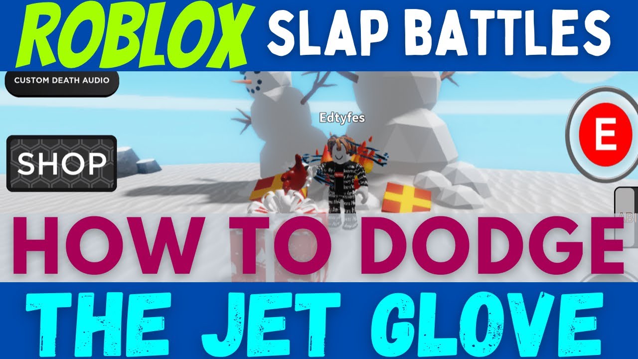 Slap battles roblox - How to dodge jet glove - YouTube