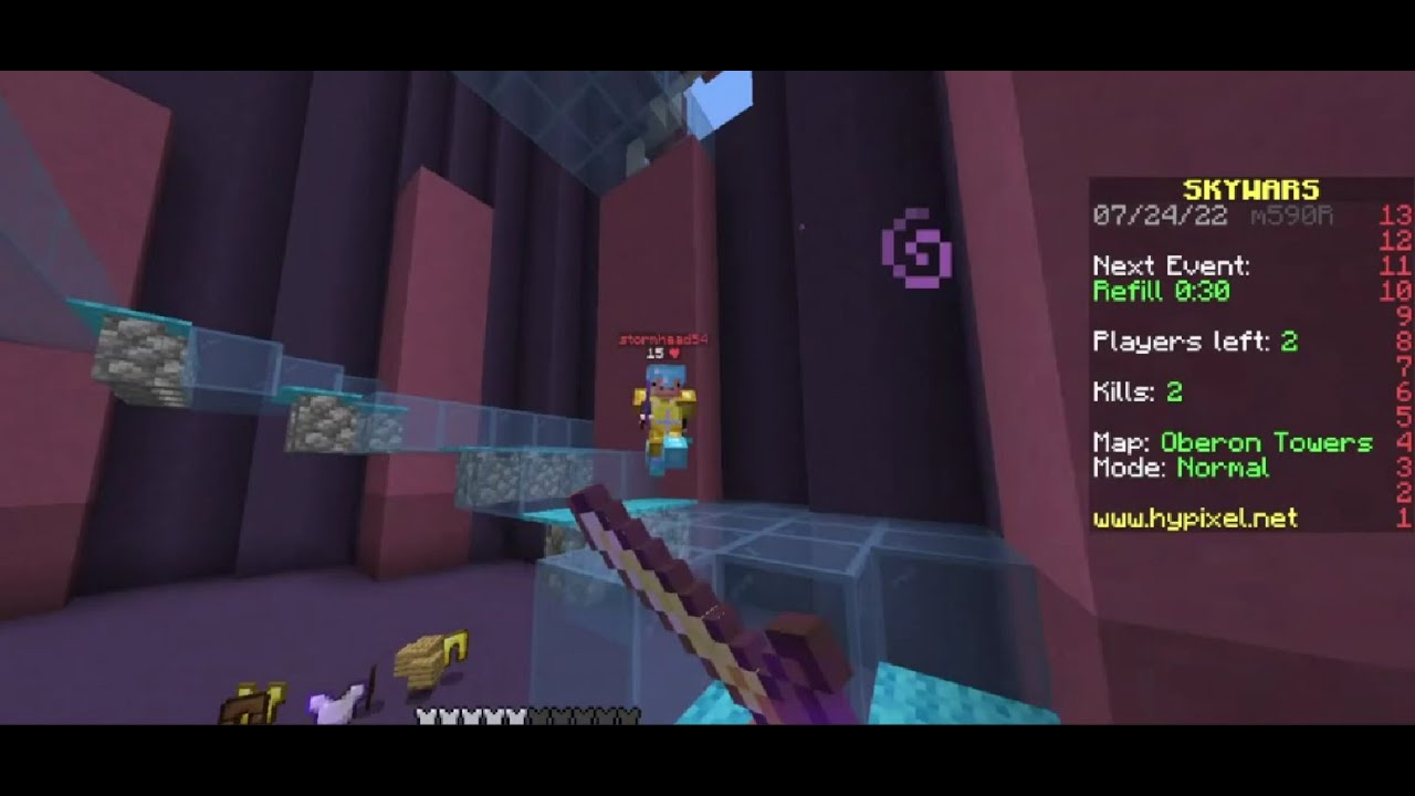 Professional minecraft gameplay, yup(Skywars montage) - YouTube